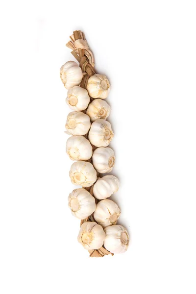 String of Garlic bulbs — Stock Photo © west1 #46216817