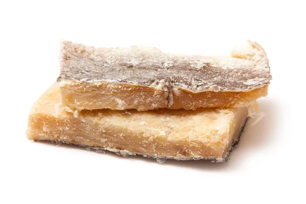 Pieces of salt cod fish Stock Photo by ©west1 49426983