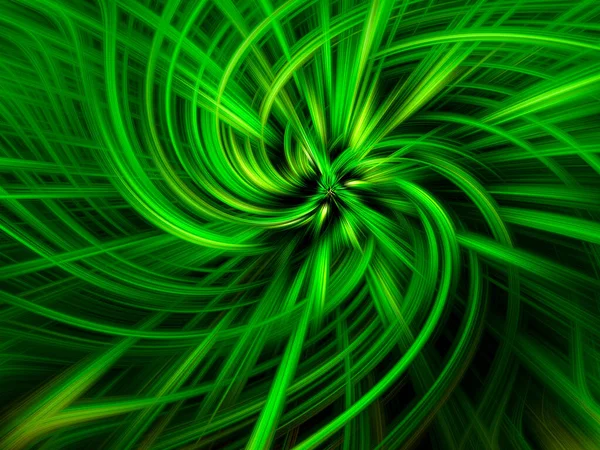 Green Vortex Wallpaper