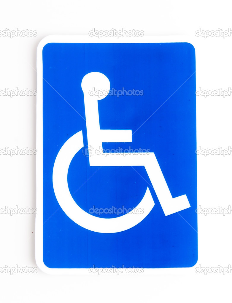 Blue Disabled Logo