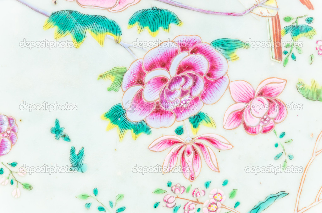 Flower tile background Stock Photo by ©mrsiraphol 38549031