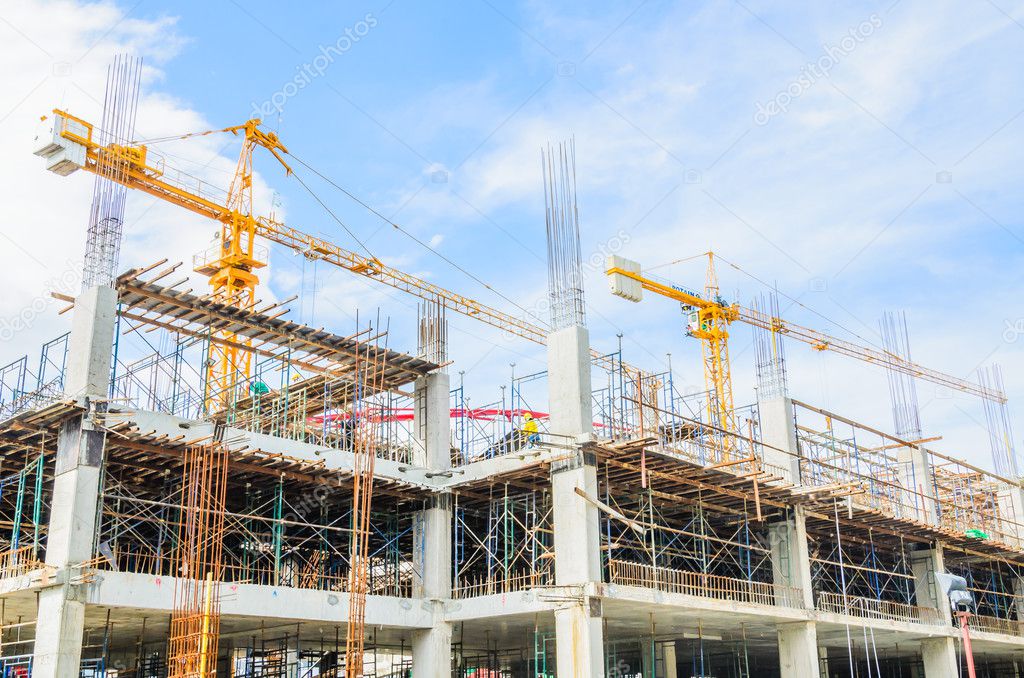 Construction crane Stock Photo by ©mrsiraphol 38822771