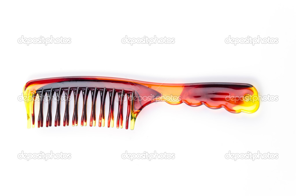 Comb on white Stock Photo by ©mrsiraphol 39416489