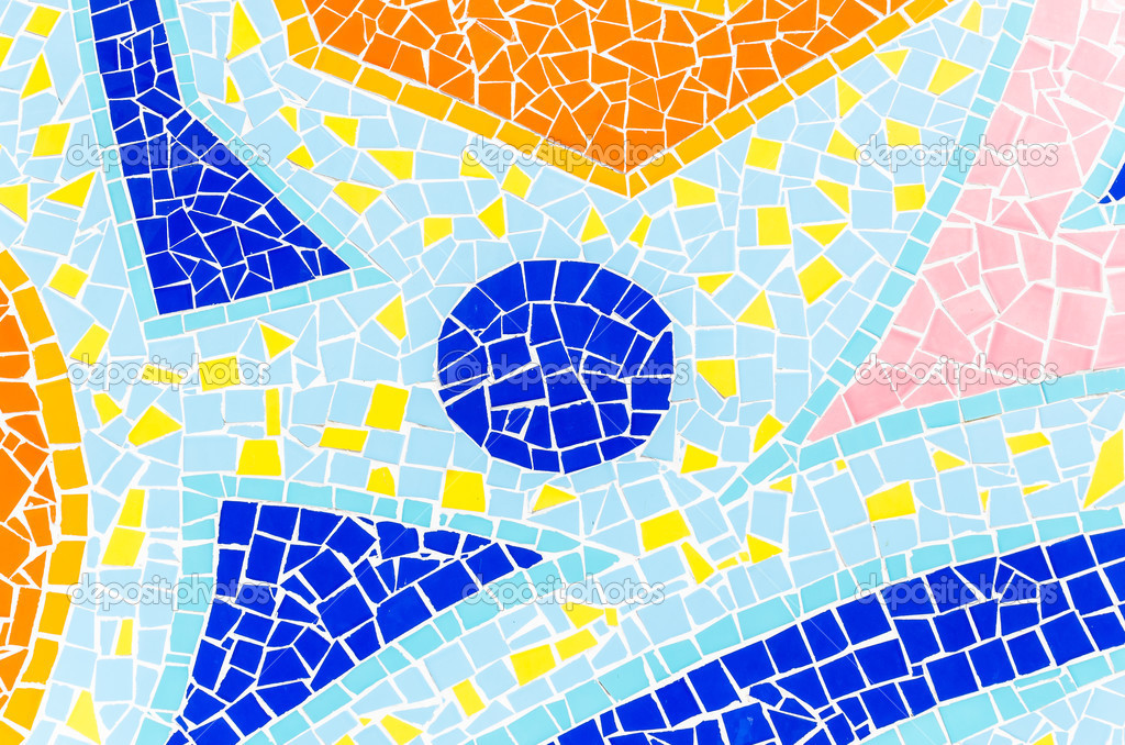 Color mosaic texture Stock Photo by ©mrsiraphol 39609989