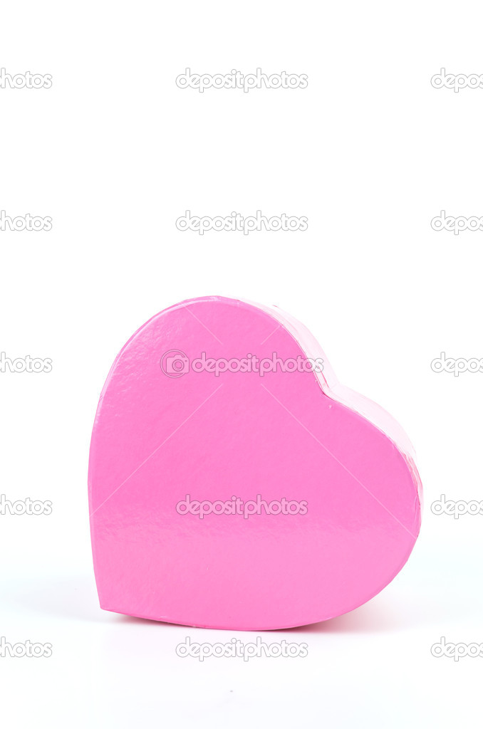 Pink heart box — Stock Photo © mrsiraphol #44572059