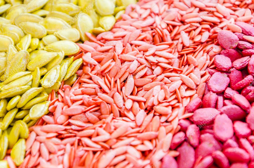 Colorful seeds texture using as background — Stock Photo © mrsiraphol ...