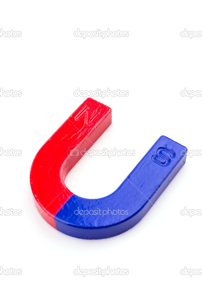 Magnet isolated white background — Stock Photo © mrsiraphol #45038003