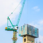 Cranes and construction of microdistrict Stock Photo by ©ssuaphoto ...