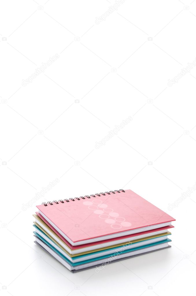 Pile of notebooks — Stock Photo © mrsiraphol #49824167