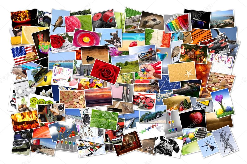Stack of photos — Stock Photo © stockfoto-graf #15747771