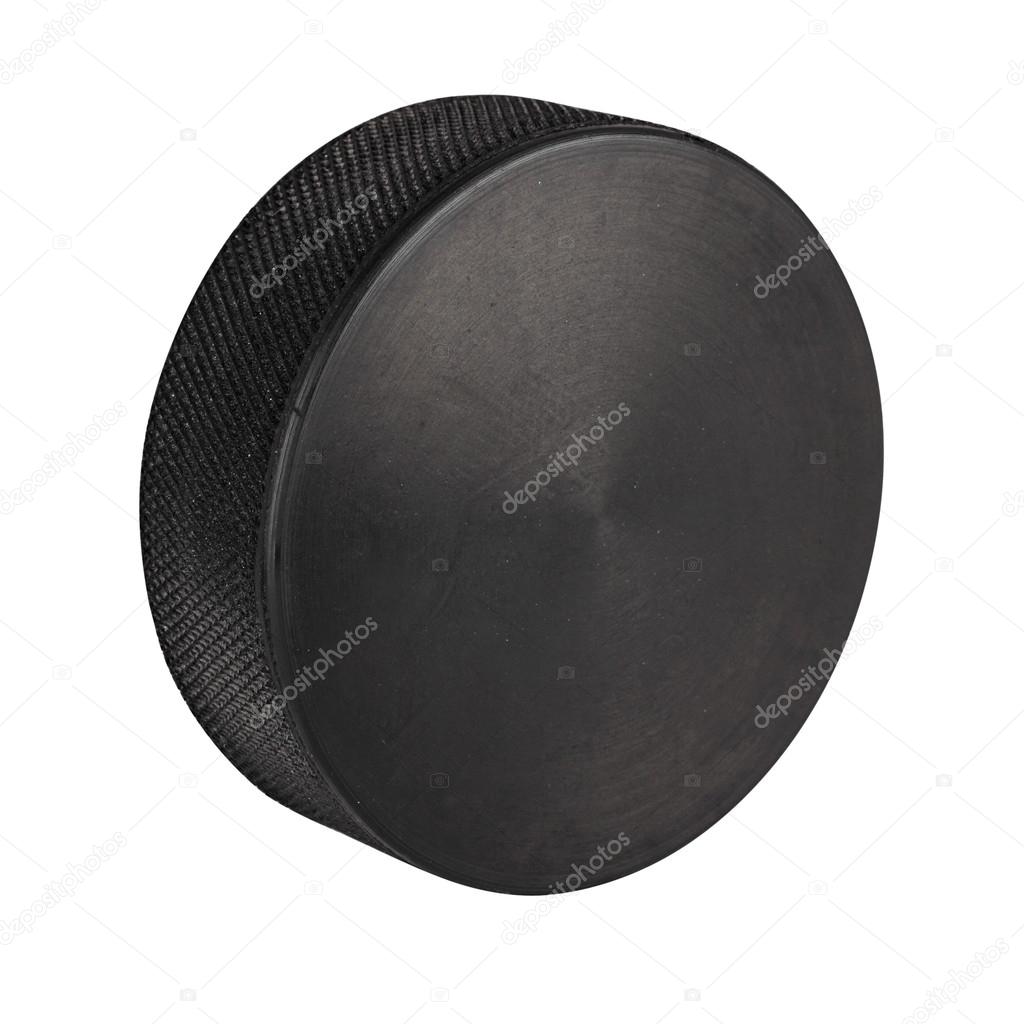 Ice hockey puck white — Stock Photo © stockfoto-graf #15750769