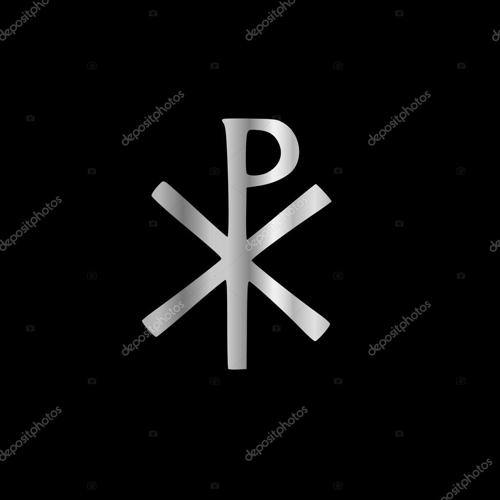 Monogram of Christ - chi rho Stock Vector Image by ©shawlin #19551087
