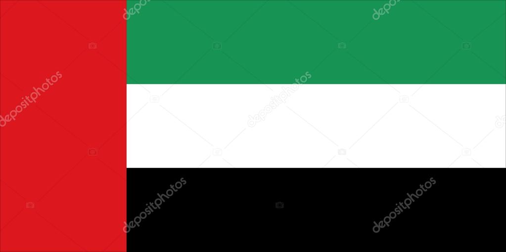 Bandera de EAU: fotografía de stock © shawlin #19756477 | Depositphotos