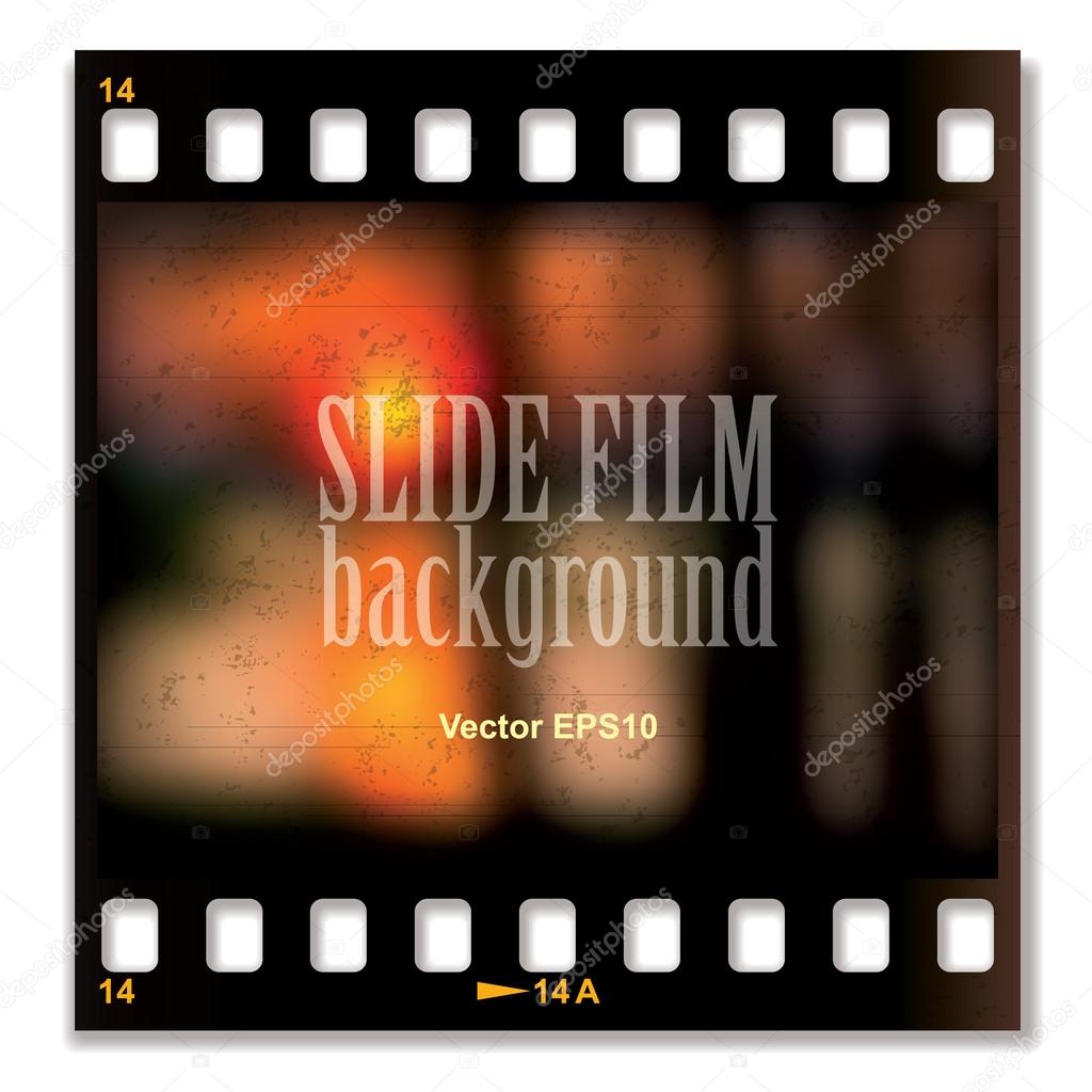 Slide film background Stock Vector by ©maystra 45643501