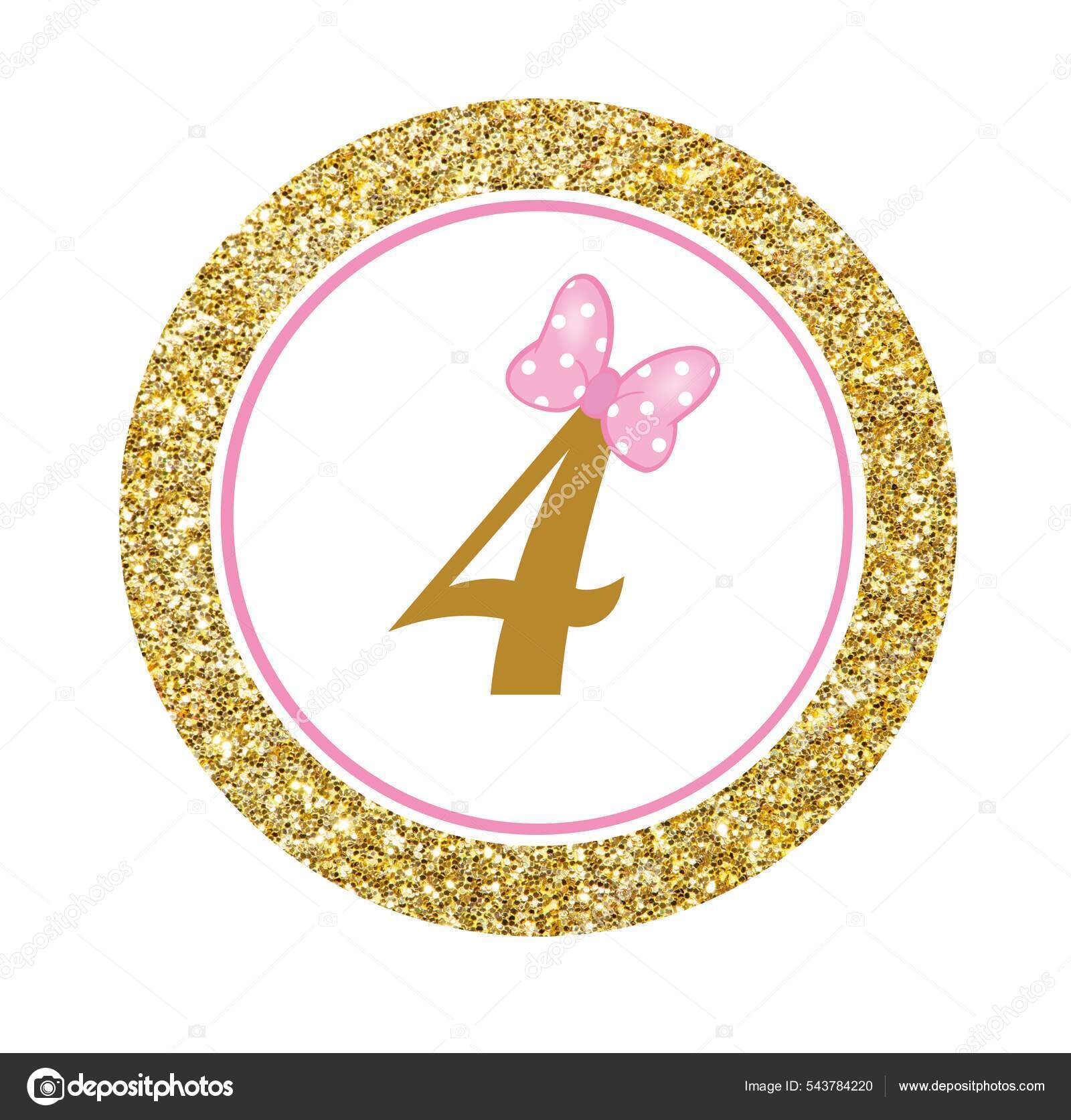 Números De Cumpleaños De Minnie Mouse Para Imprimir