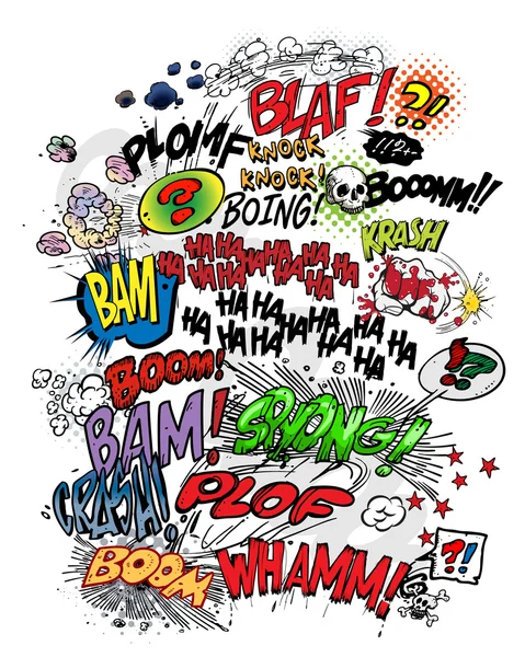 218 Cartoon fight words Vector Images | Depositphotos