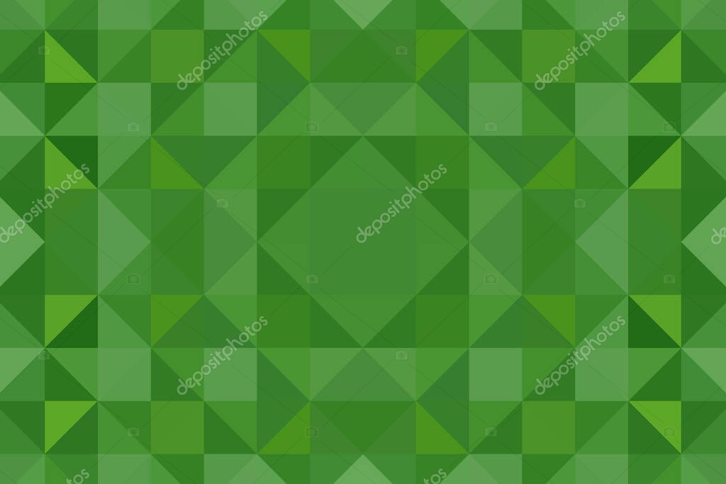 Fondo verde moderno abstracto con grandes formas geométricas. Fondo de ...