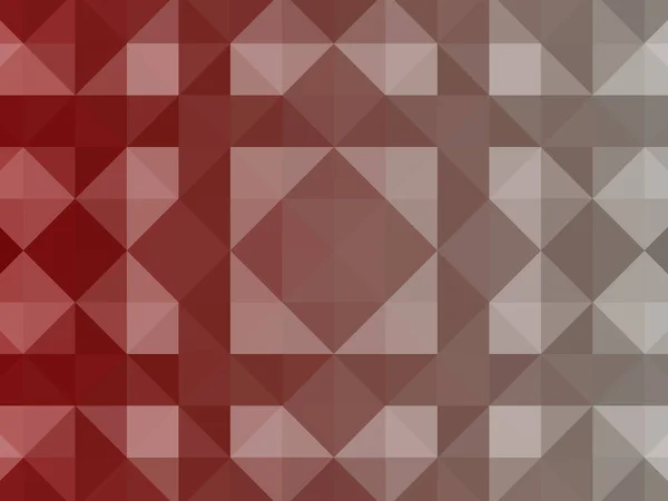 Cherry-colored pixel background. Mosaic texture. Triangular pixelation ...