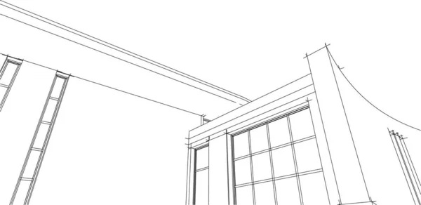 12,557,967 Entrance facade outline Vector Images | Depositphotos