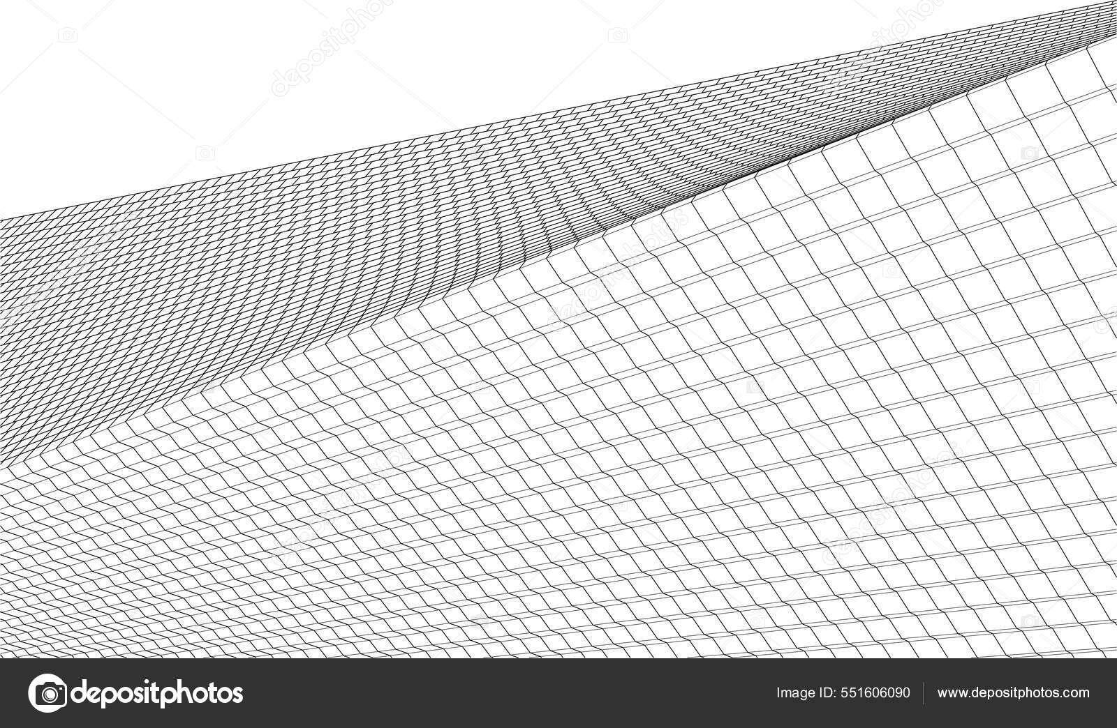 Minimal Geometrical Architectural Building Design Stock Vector by ...