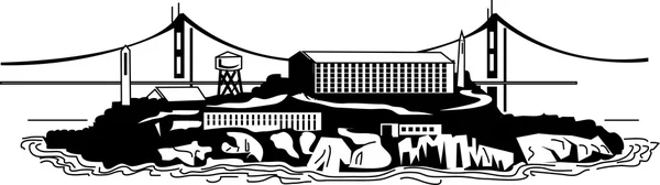 Alcatraz imágenes de stock de arte vectorial | Depositphotos