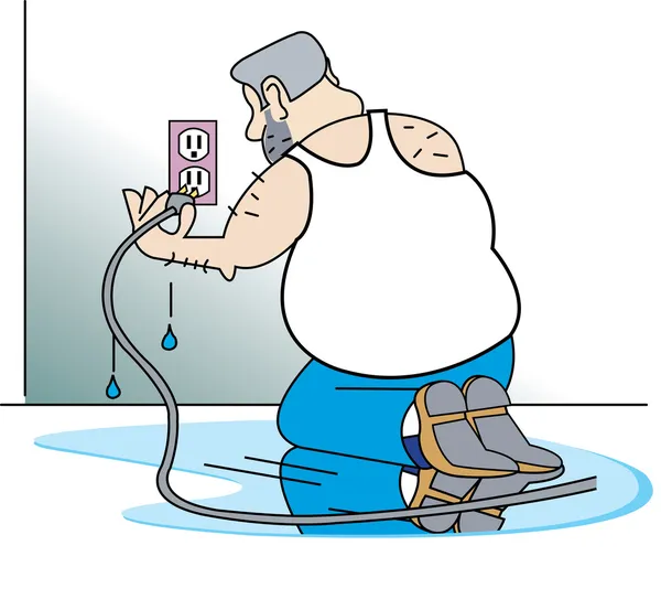 Foolish Man — Stock Vector © ClipArtGuy #17252803