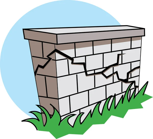 벽에 있는 균열 Vector Art Stock Images | Depositphotos