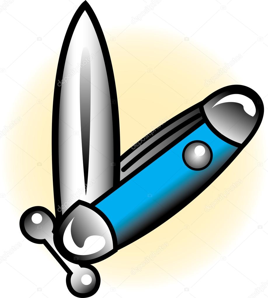 Tattoo Design Switchblade Stock Vector Image by ©ClipArtGuy #17457733