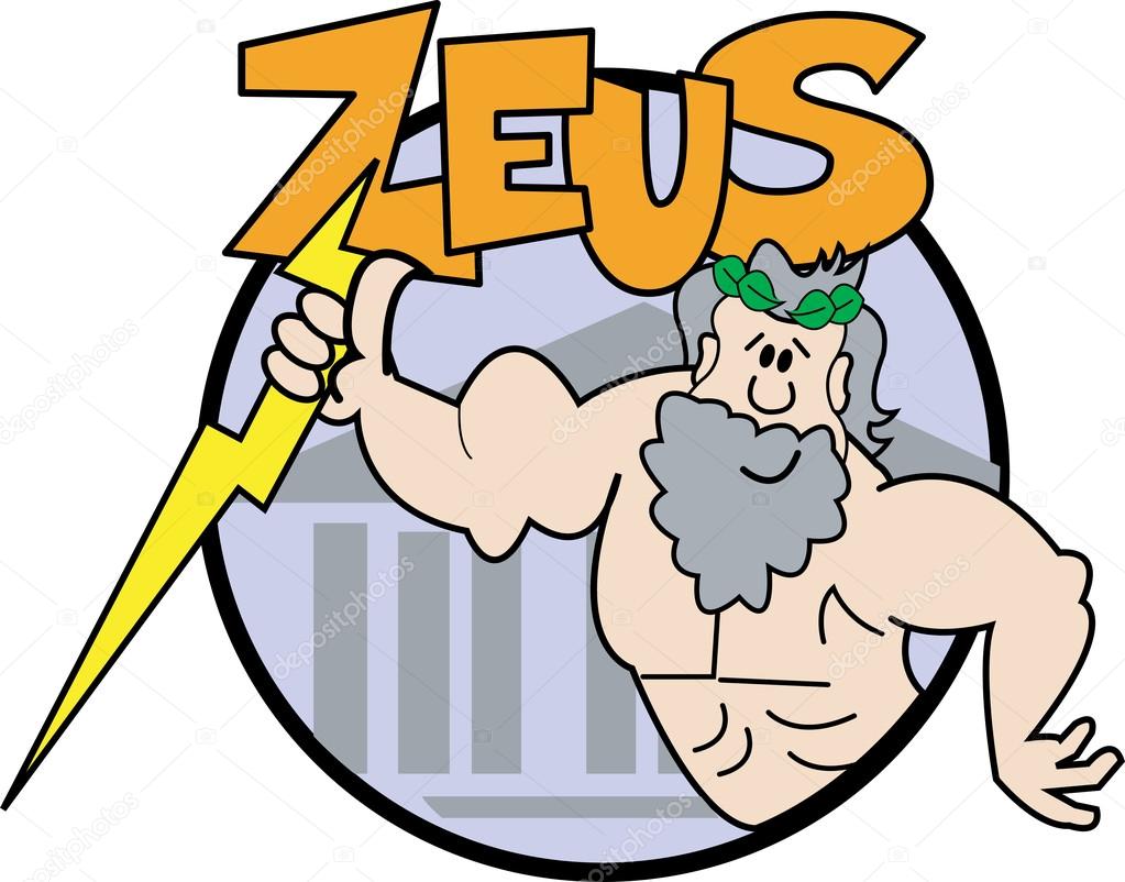 Zeus Cartoon