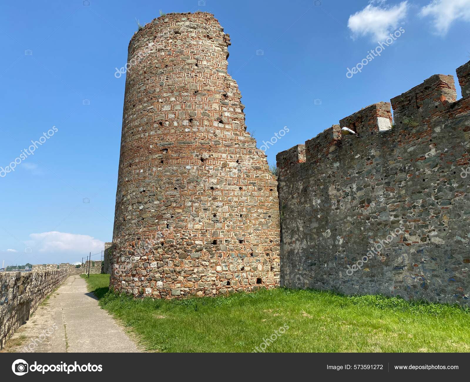 Medieval Fortified City Smederevo Fortress Smederevo's 15Th Century ...