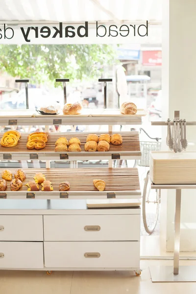 Light interior of bakery — Stock Photo © apid #50783617