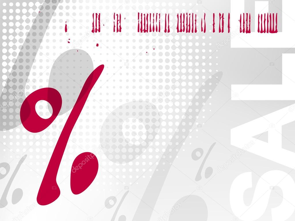 Sale background - percent sign Stock Vector Image by ©doozie #28659557