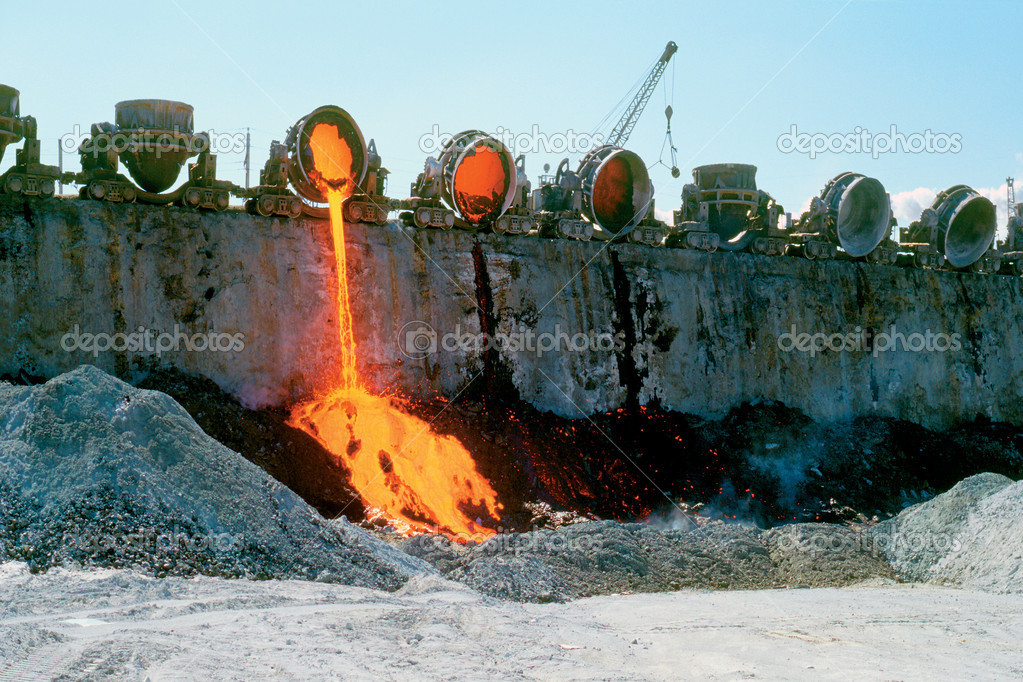Slag pit — Stock Photo © zateev #18040229
