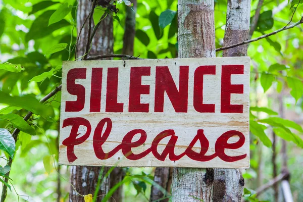 Please sign silence Stock Photos, Royalty Free Please sign silence ...