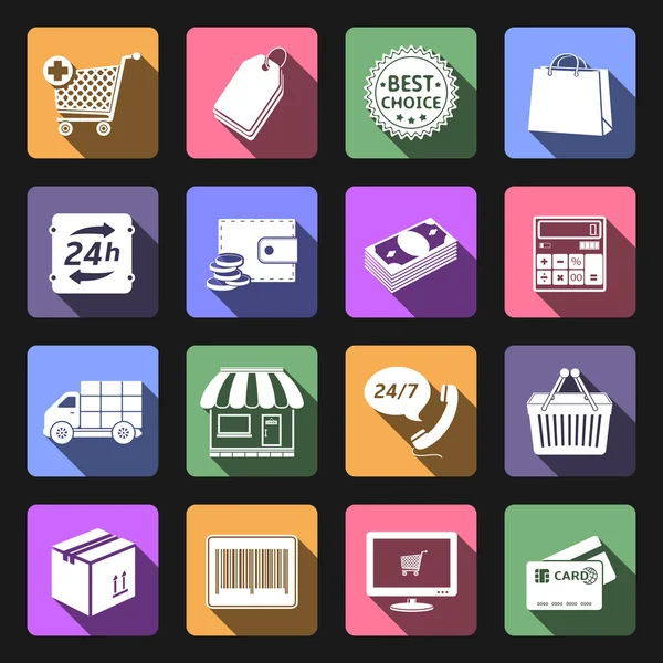 Shopping icons Stock Vector Image by ©bioraven #12111576