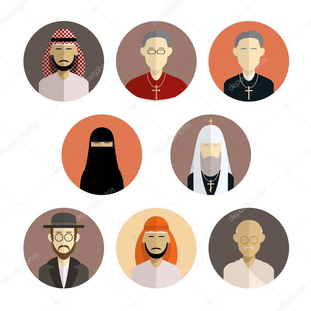 Religion icons Stock Vector Image by ©Kolonorf #47070617