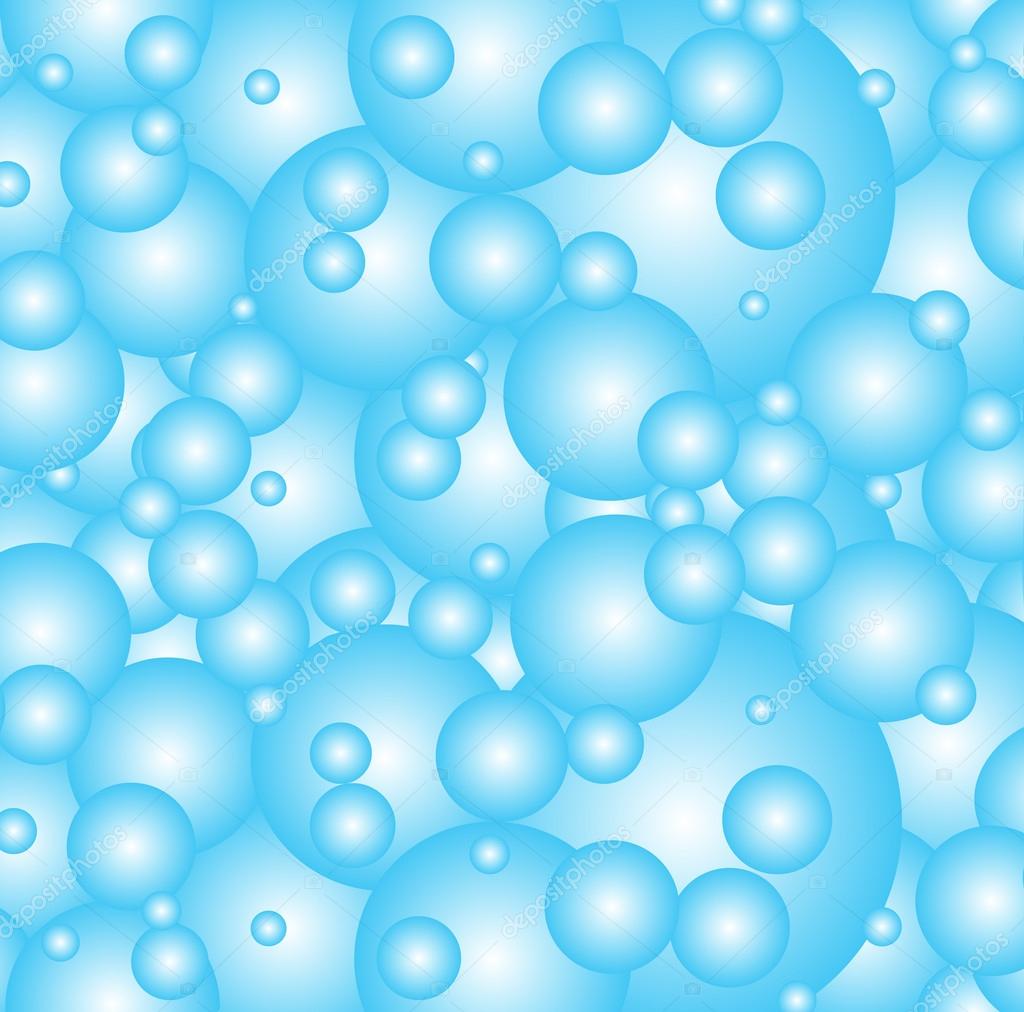Blue bubbles background Stock Vector Image by ©lilichka2015 #22038685