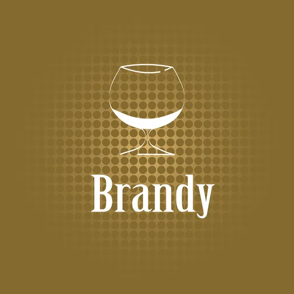 Brandy glass design menu background Stock Vector Image by ©lilichka2015 ...
