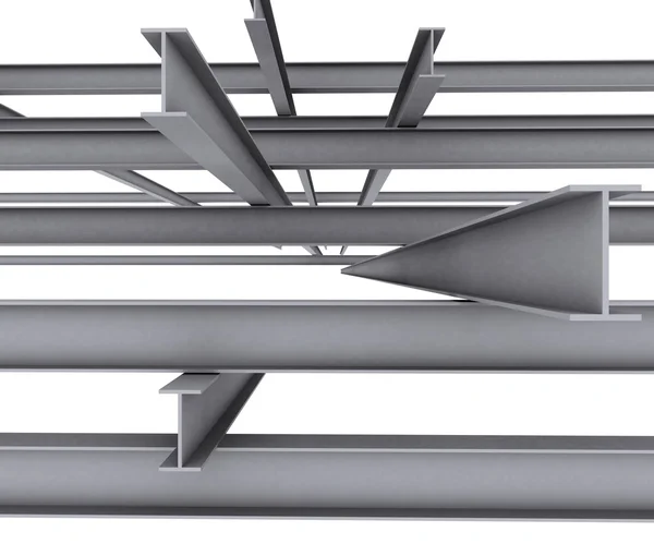 Steel beams Stock Photos, Royalty Free Steel beams Images | Depositphotos