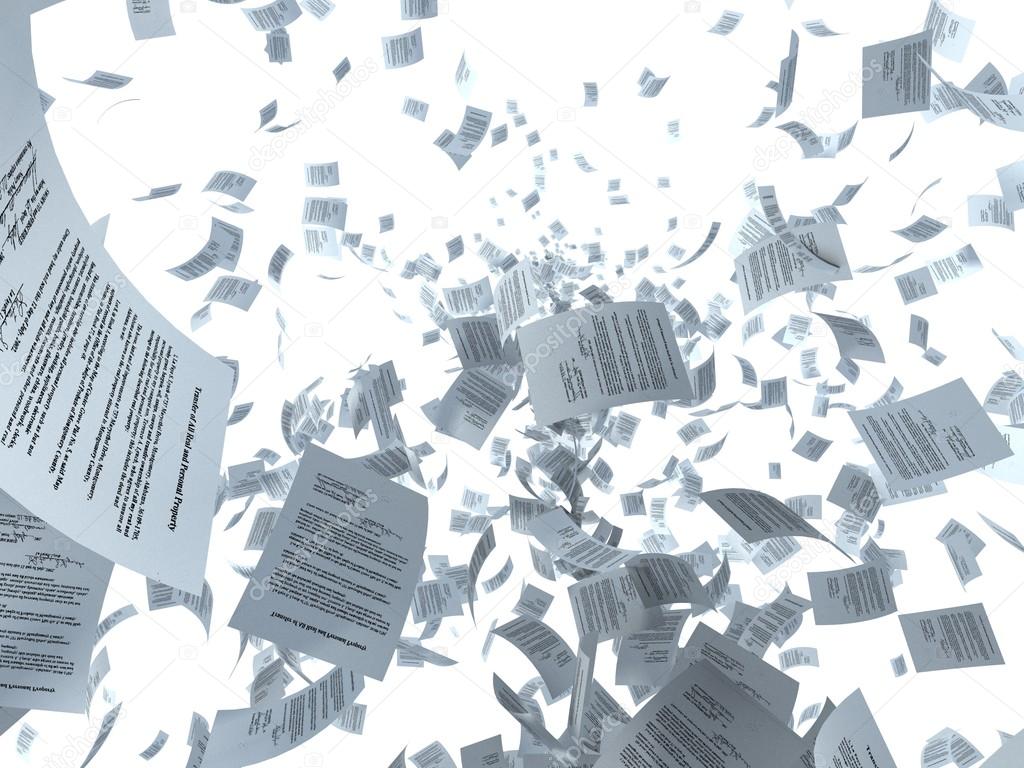 Papers Flying Everywhere