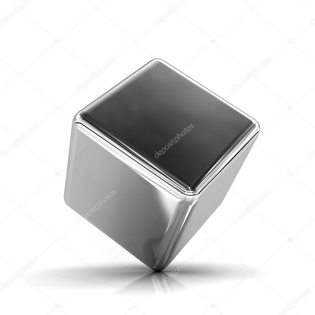 Metal cube — Stock Photo © Inverseman #16282911