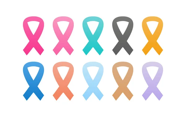 100,000 Cancer ribbon colors Vector Images | Depositphotos