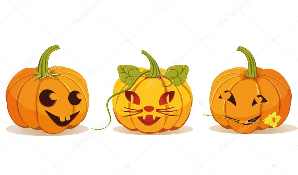 Jack-o-linterna. Vector de stock por ©OlgaShi 18088853