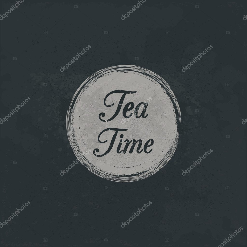 Tea time symbol. Stock Vector Image by ©OlgaShi #45079445