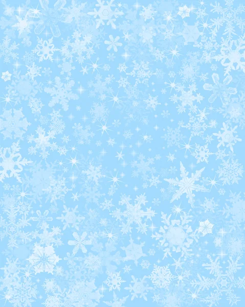 Blue Snow Storm Background — Stock Photo © davidschrader #16477769