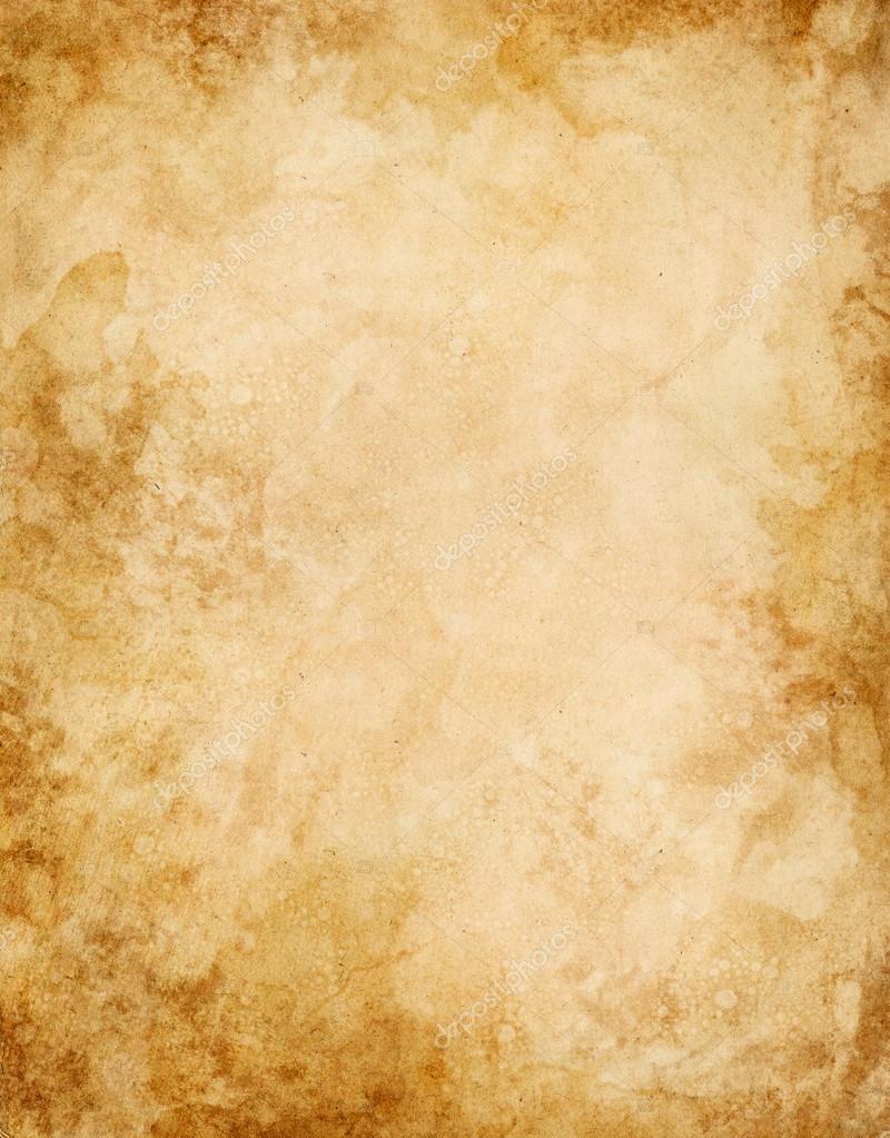Old Water Stained Paper Stock Illustration by ©davidschrader #16759979