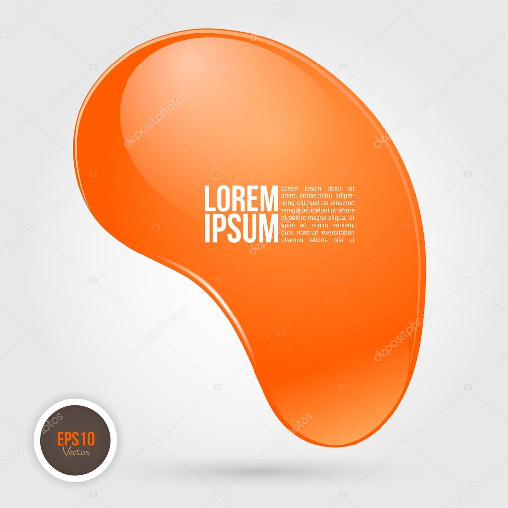 Orange drop Stock Vector Image by ©Alexandr.Bugaiov #23945969