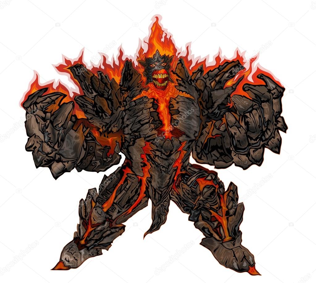 Big monster Stock Vector by ©archam 16862803