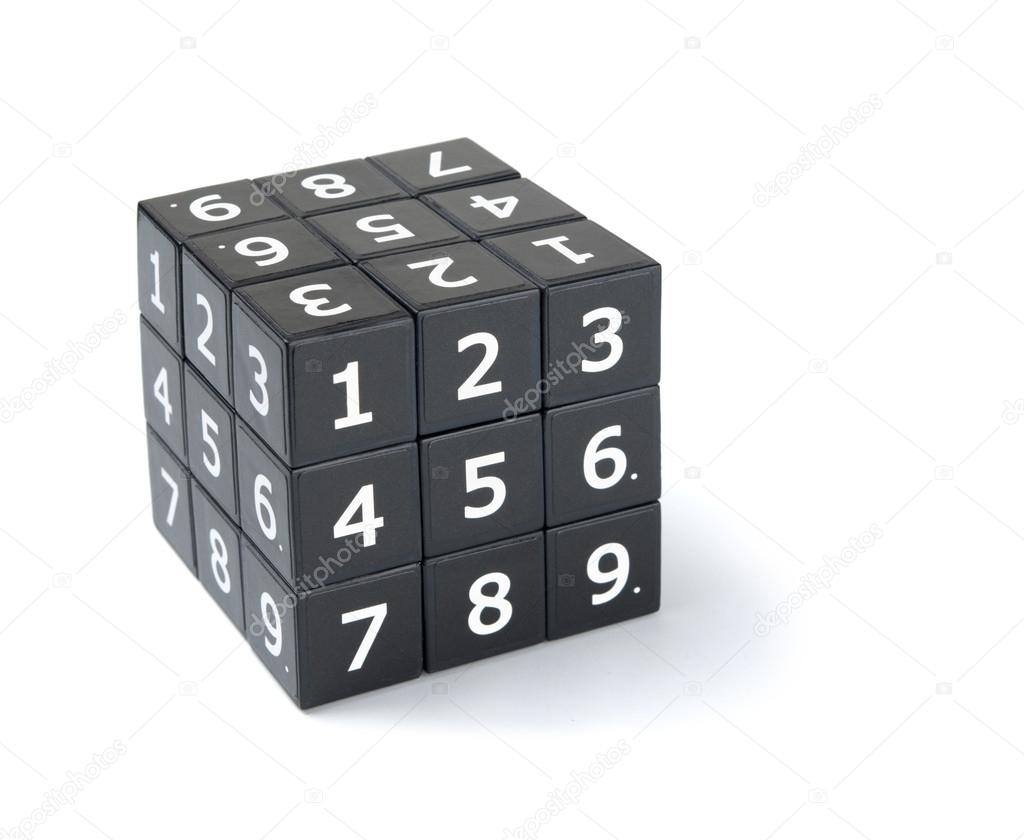 Sudoku cube puzzle Stock Photo by ©aperturesound 43022709
