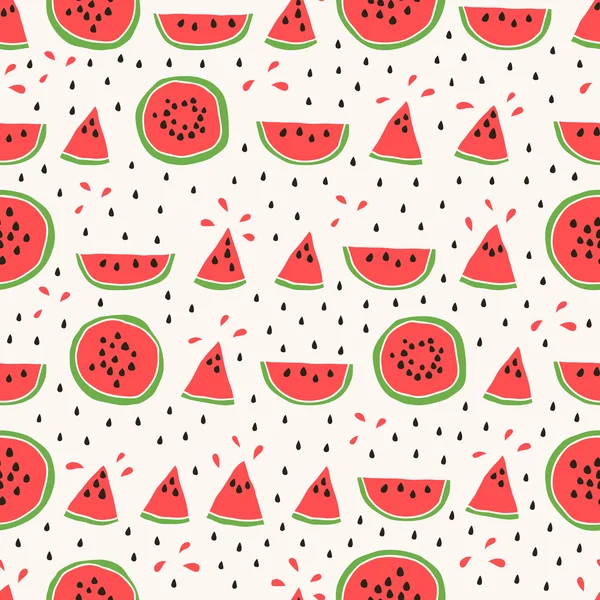 ᐈ Watermelon pattern stock vectors, Royalty Free watermelon pattern ...